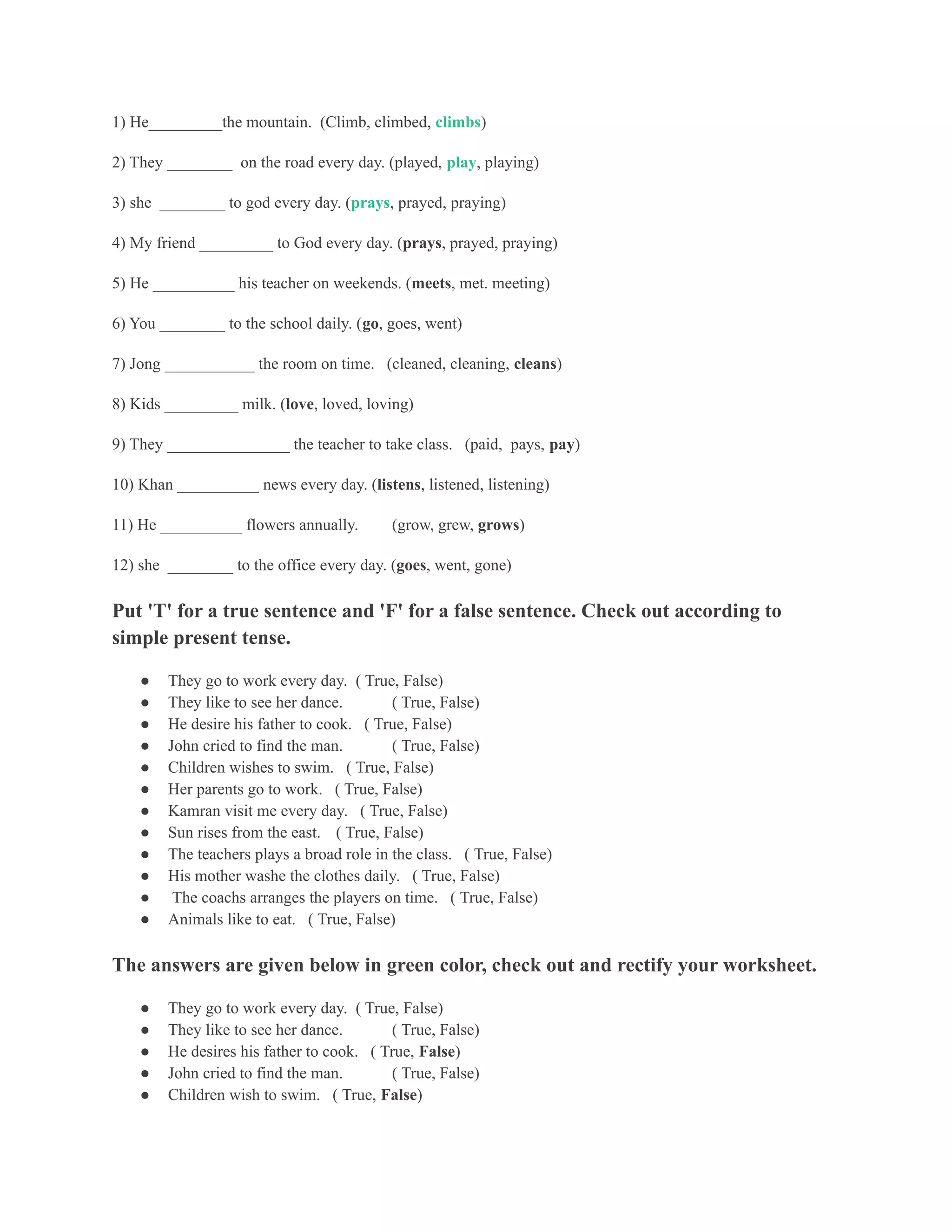 Simple Present Tense (definition, Formula & Exercises).pdf