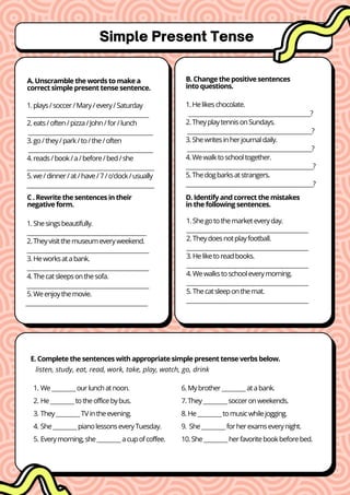 The Activity on Simple Present Tense Exercise.pdf