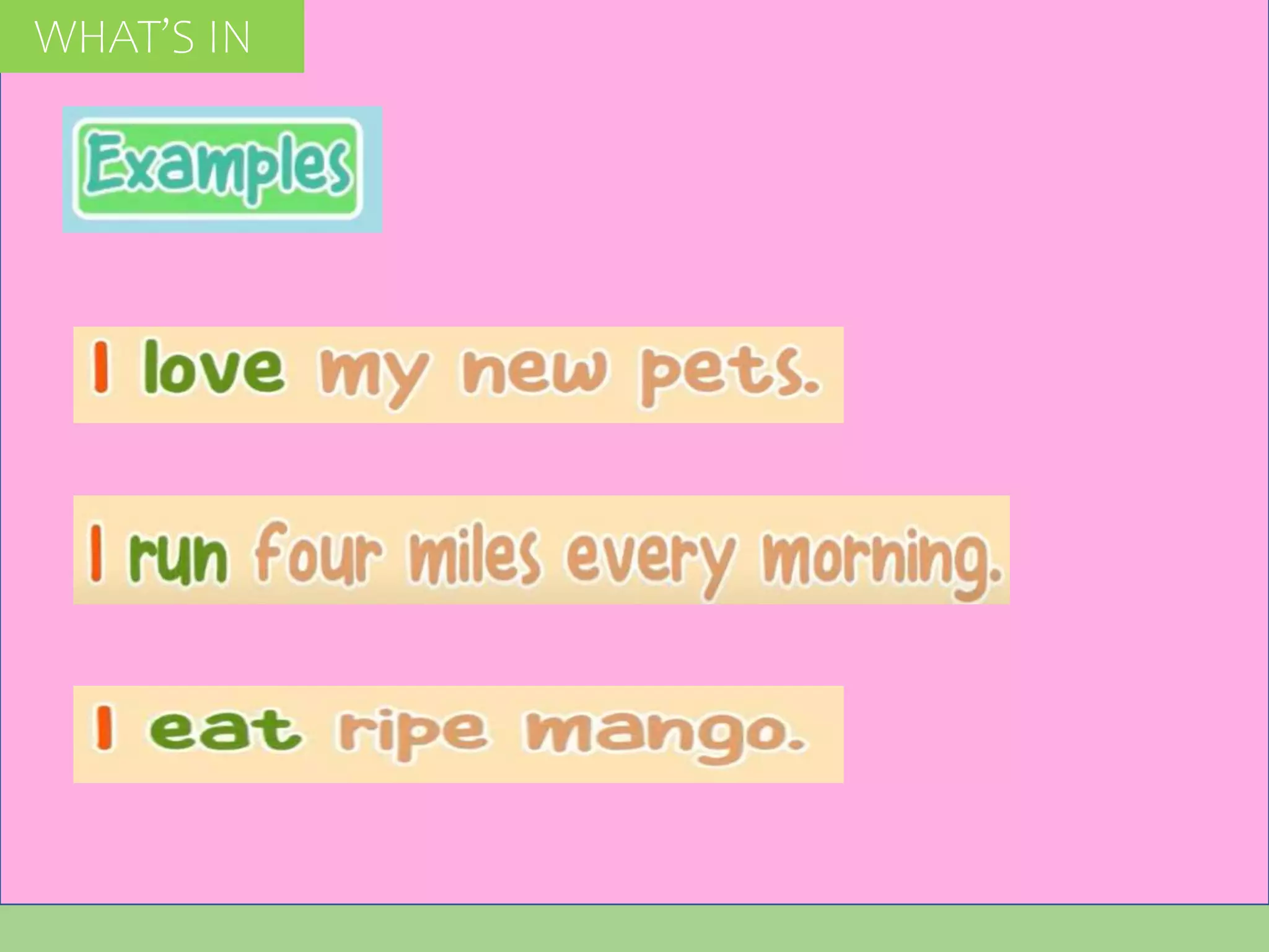 SIMPLE PRESENT TENSE OF VERB - GRADE 2 LESSON.pptx