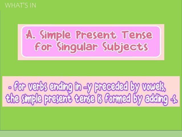 SIMPLE PRESENT TENSE OF VERB - GRADE 2 LESSON.pptx