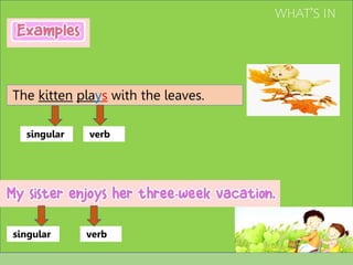 SIMPLE PRESENT TENSE OF VERB - GRADE 2 LESSON.pptx