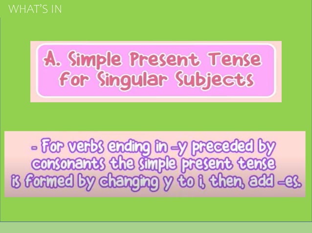 SIMPLE PRESENT TENSE OF VERB - GRADE 2 LESSON.pptx
