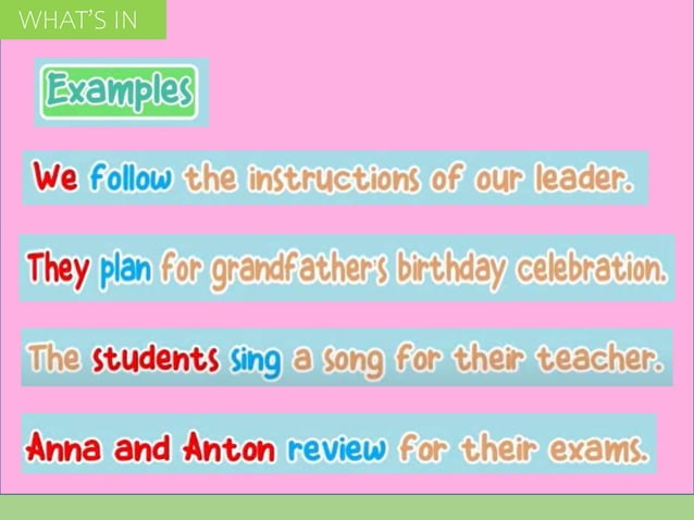 SIMPLE PRESENT TENSE OF VERB - GRADE 2 LESSON.pptx