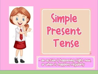 SIMPLE PRESENT TENSE OF VERB - GRADE 2 LESSON.pptx