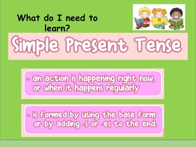 SIMPLE PRESENT TENSE OF VERB - GRADE 2 LESSON.pptx