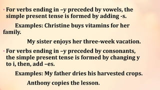 SIMPLE PRESENT TENSE OF VERBS.pptx