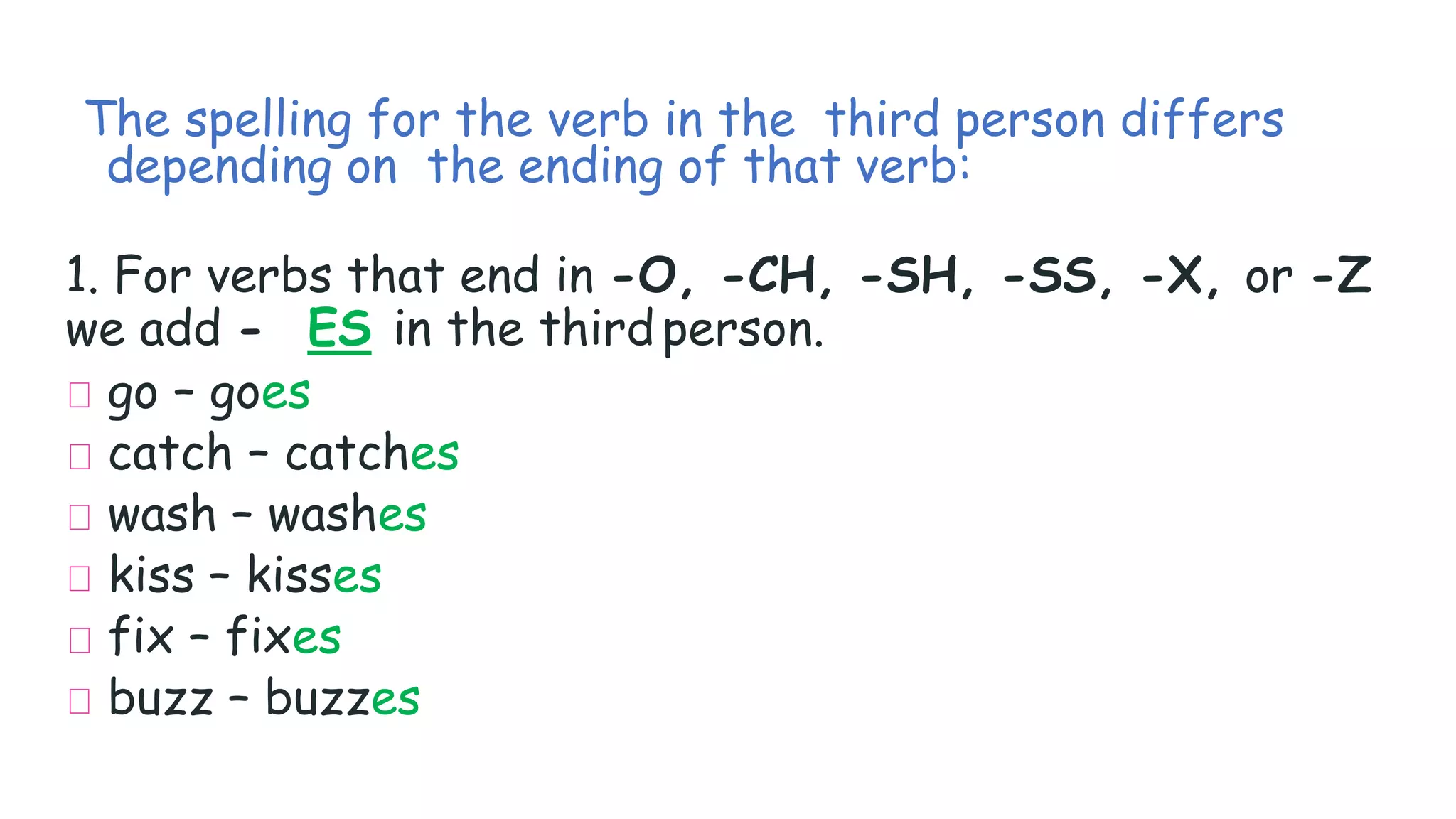 Simple present tense | PPTX