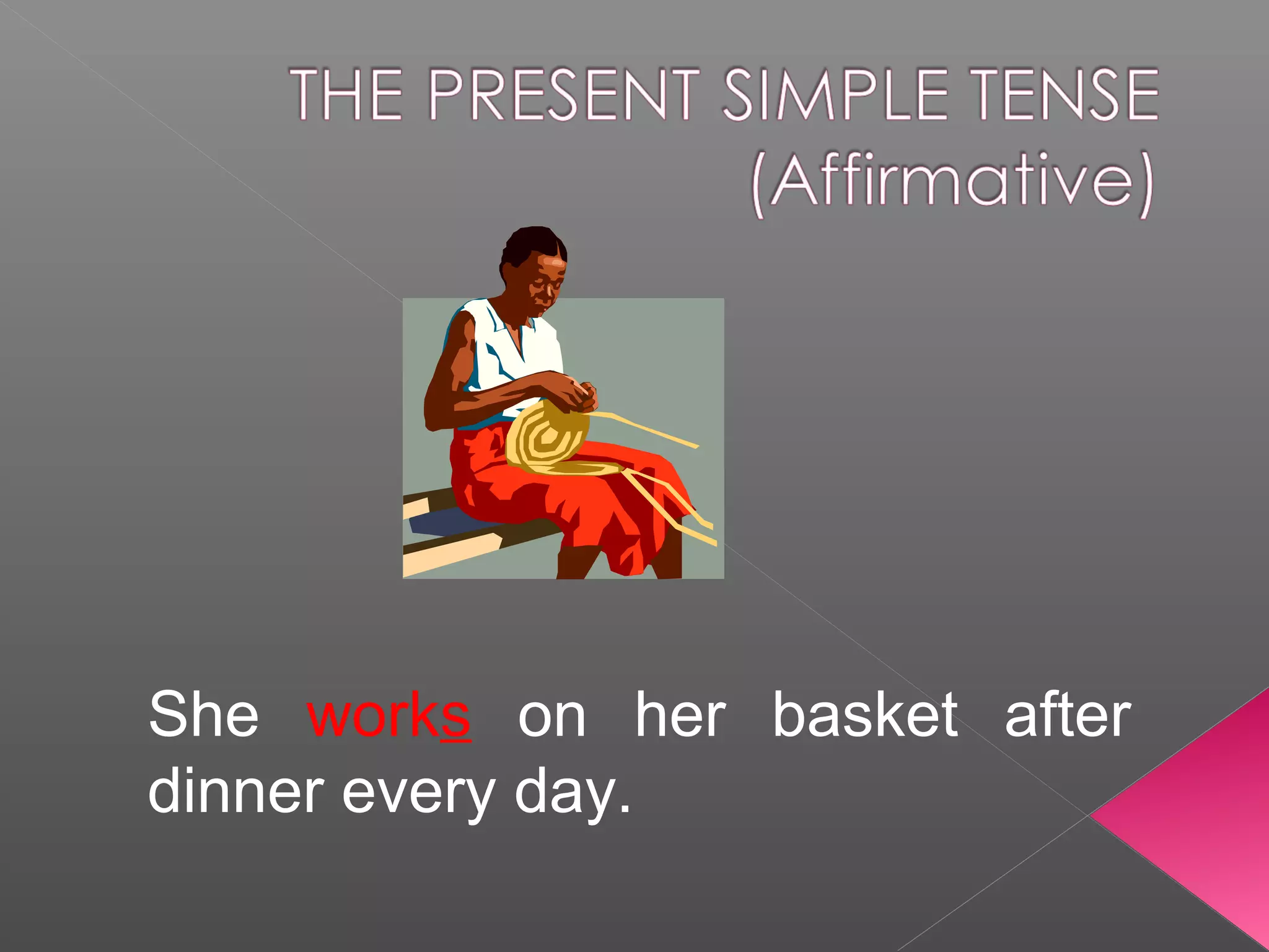 Simple present tense ppt | PPT