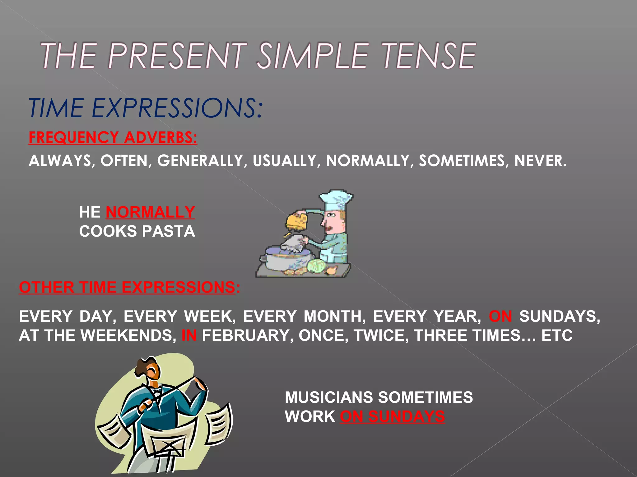 Simple present tense ppt | PPT