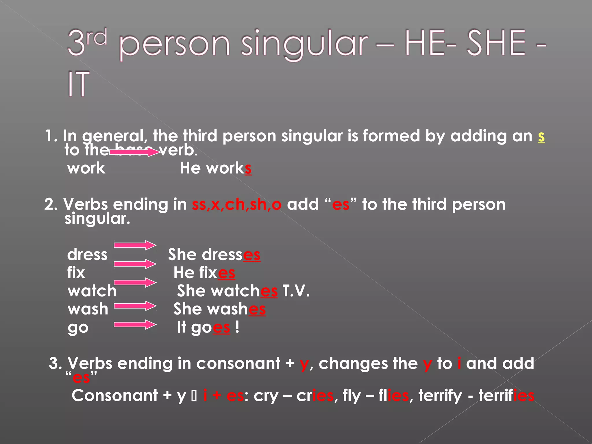 Simple present tense ppt | PPT