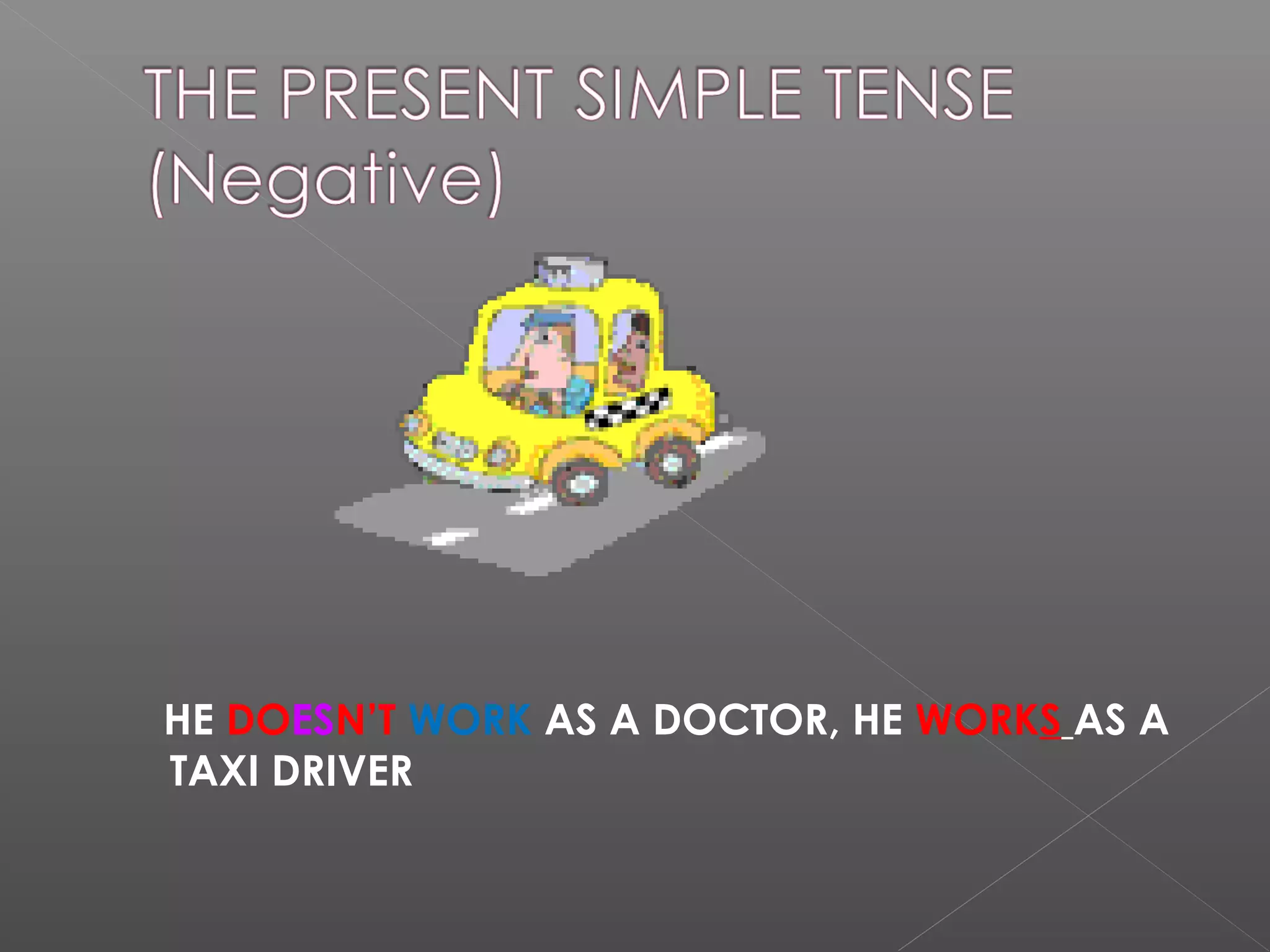 Simple present tense ppt | PPT