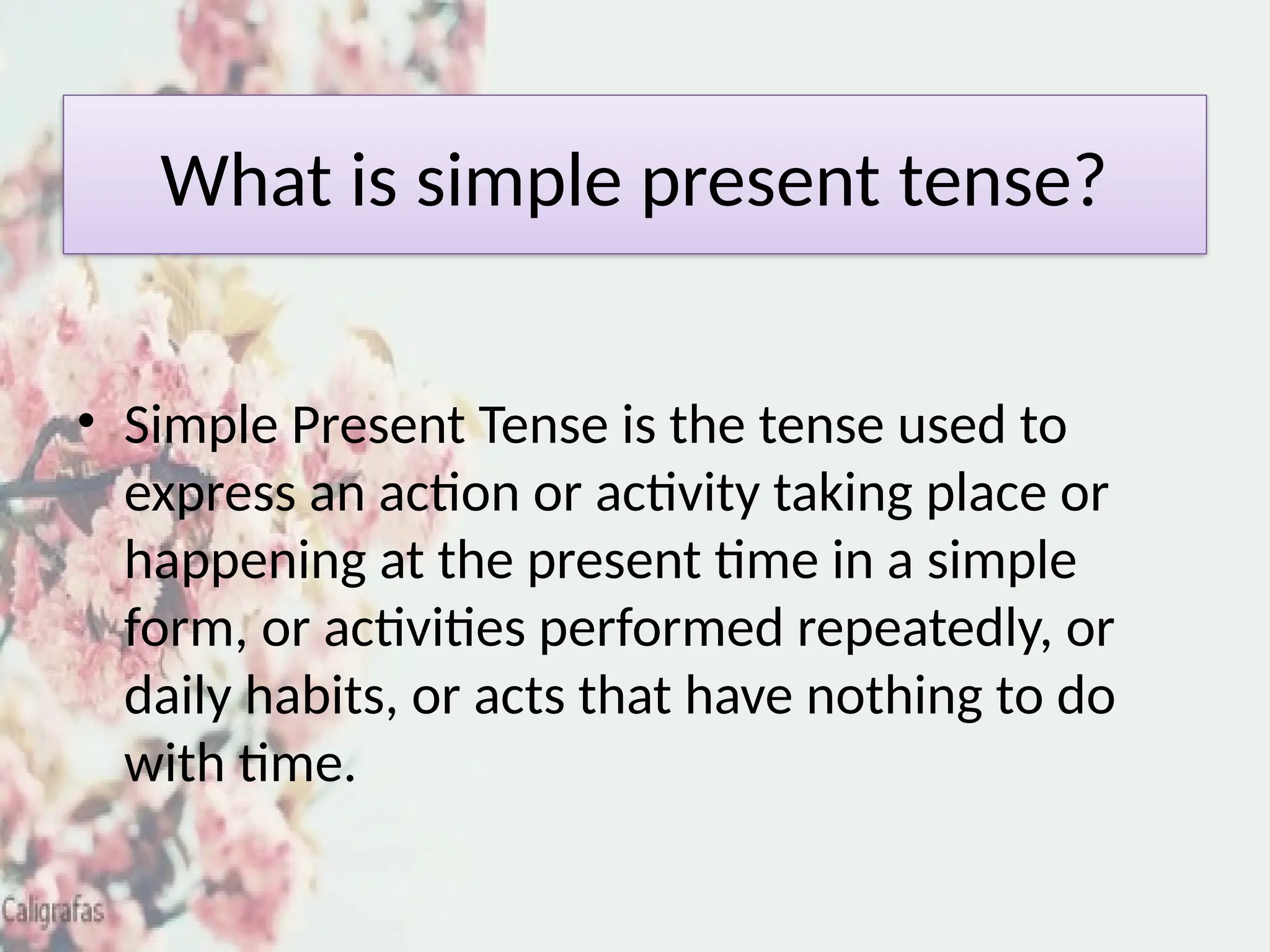 Simple_Present_Tense_PPT_50.pptx class p | PPT