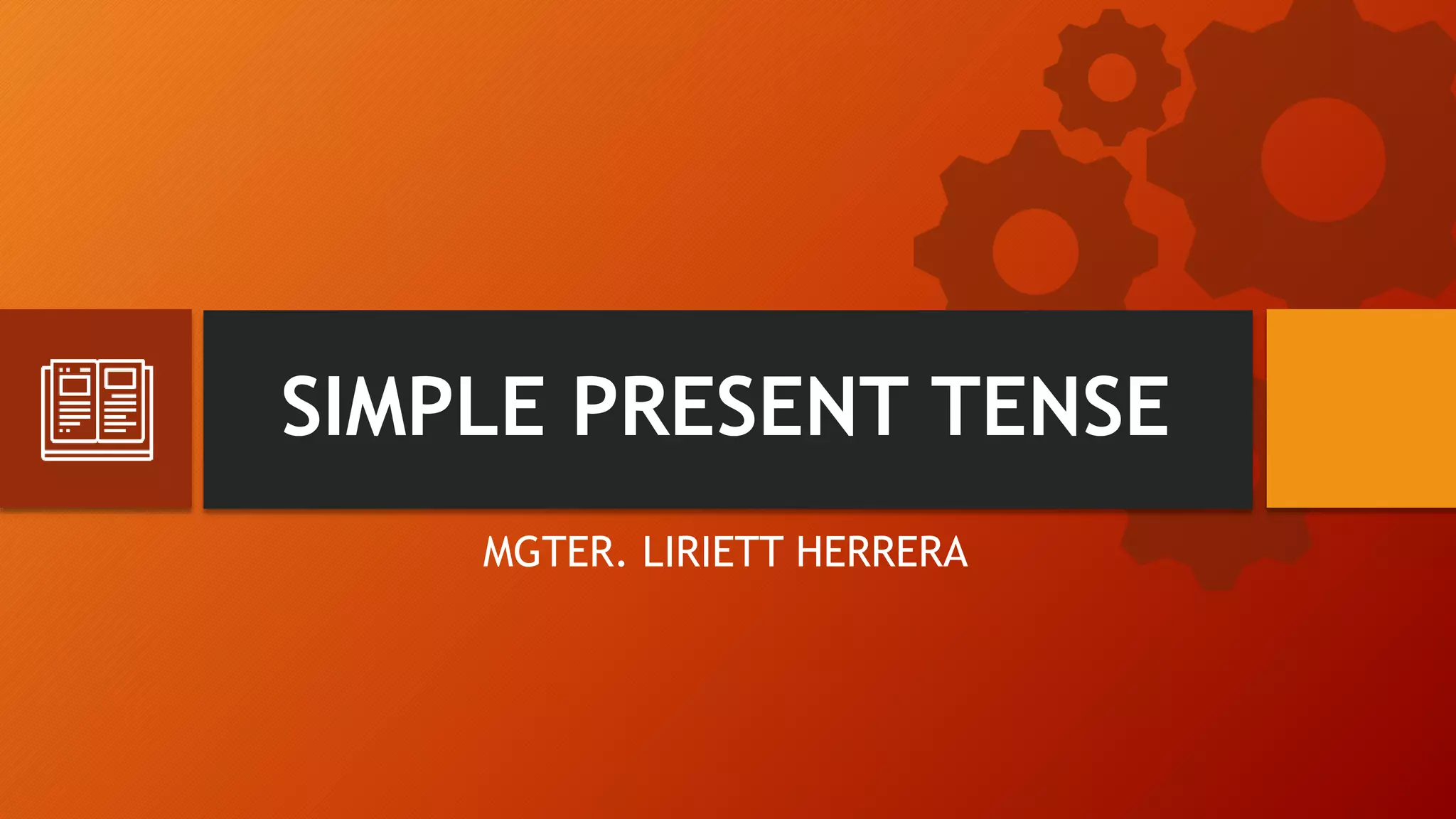 Simple present tense presentation | PPT