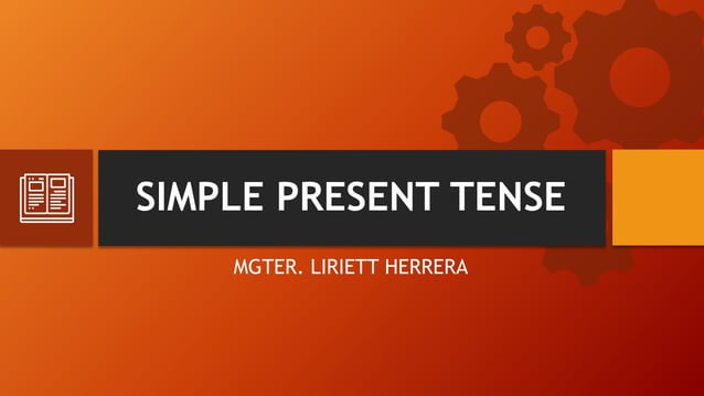 Simple present tense presentation | PPT