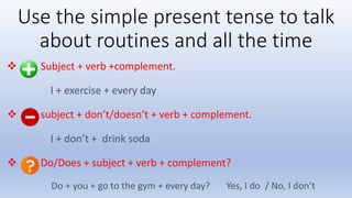 Simple present tense | PPT