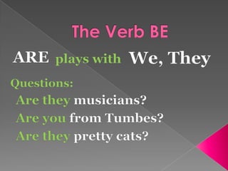 Simple present verb be | PPTX