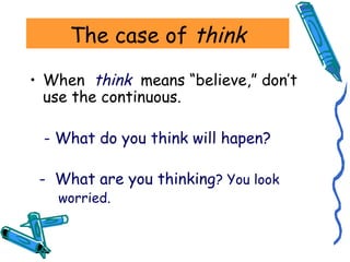 Simple present vs. p resent progressiv eppt | PPT