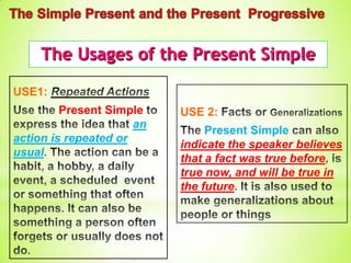 Simplepresent vs.progressive | PPT