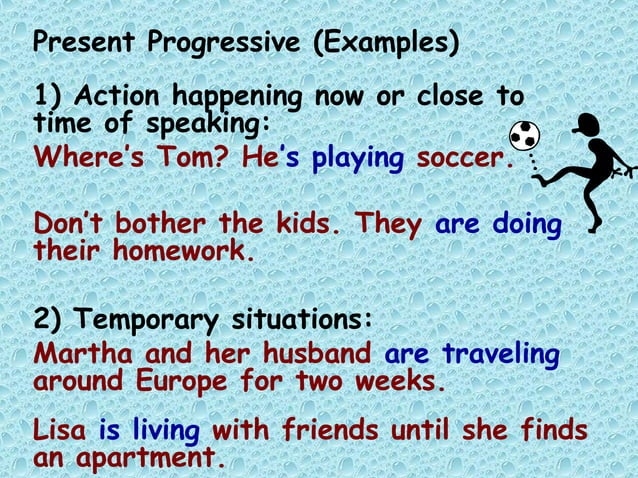 Simple present vs present progressive | PPT