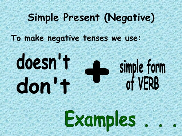 Simple present vs present progressive | PPT