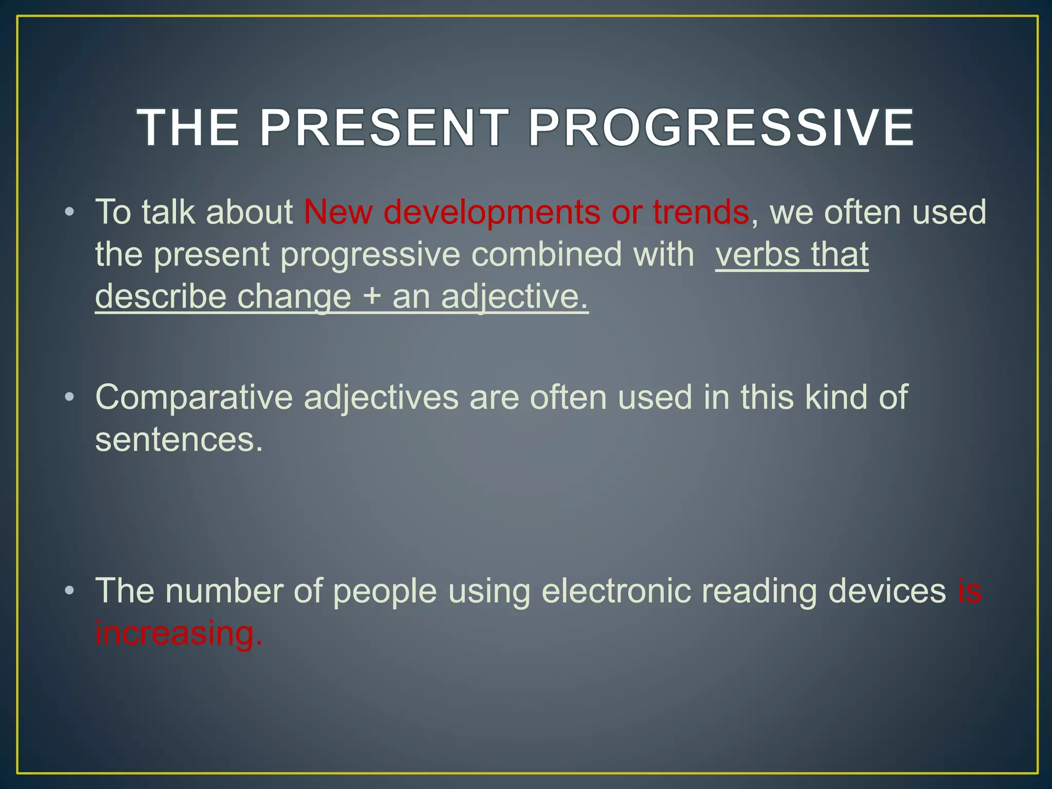 Simple present vs present progressive | PPTX