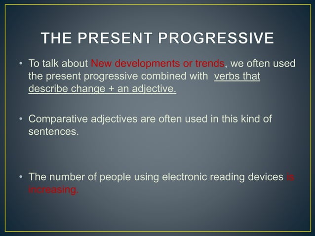 Simple present vs present progressive | PPTX