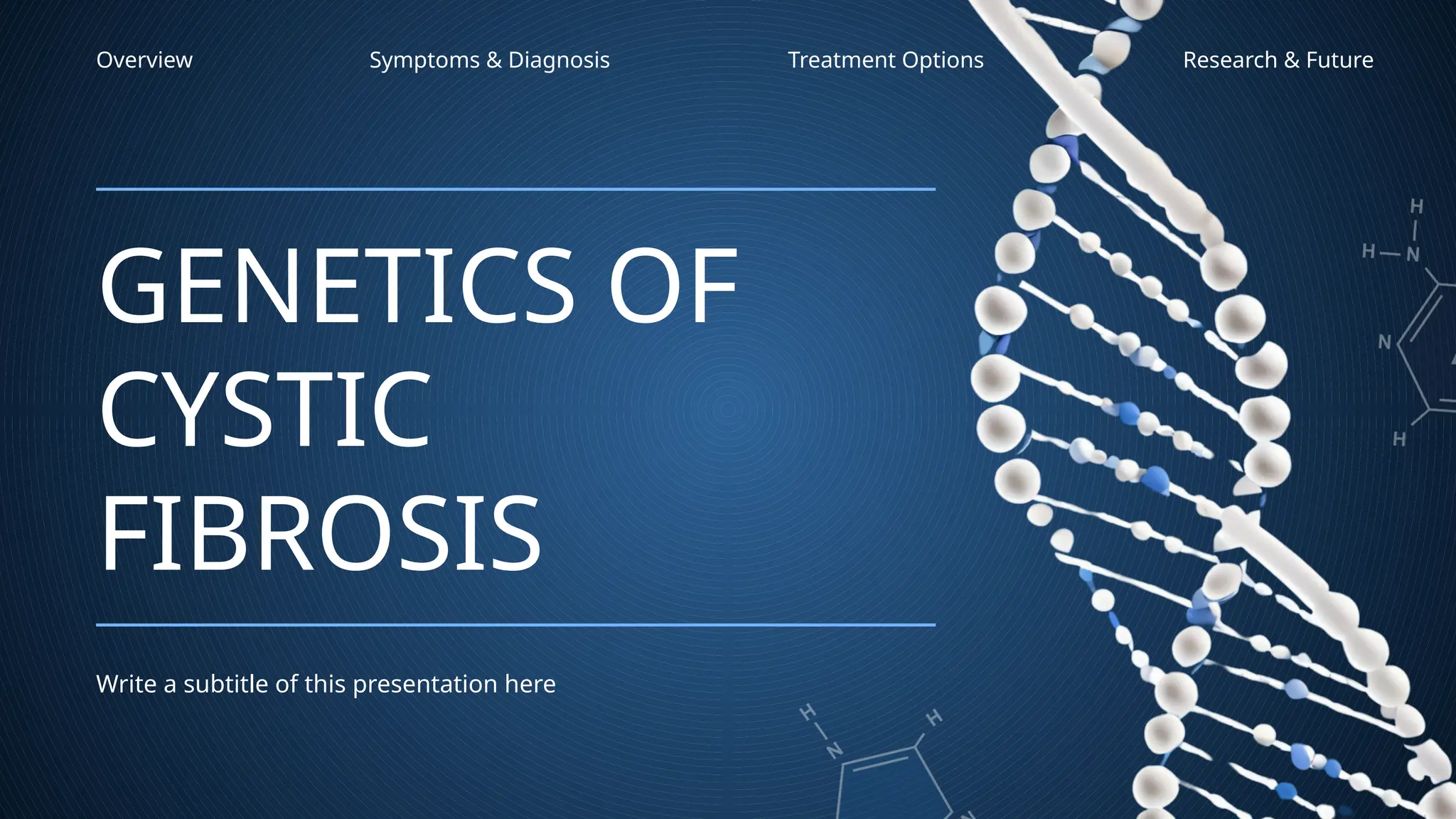 Simple Professional Genetics Of Cystic Fibrosis Slides.pptx