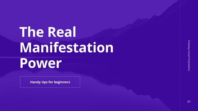 The Real Manifestation Power | PDF