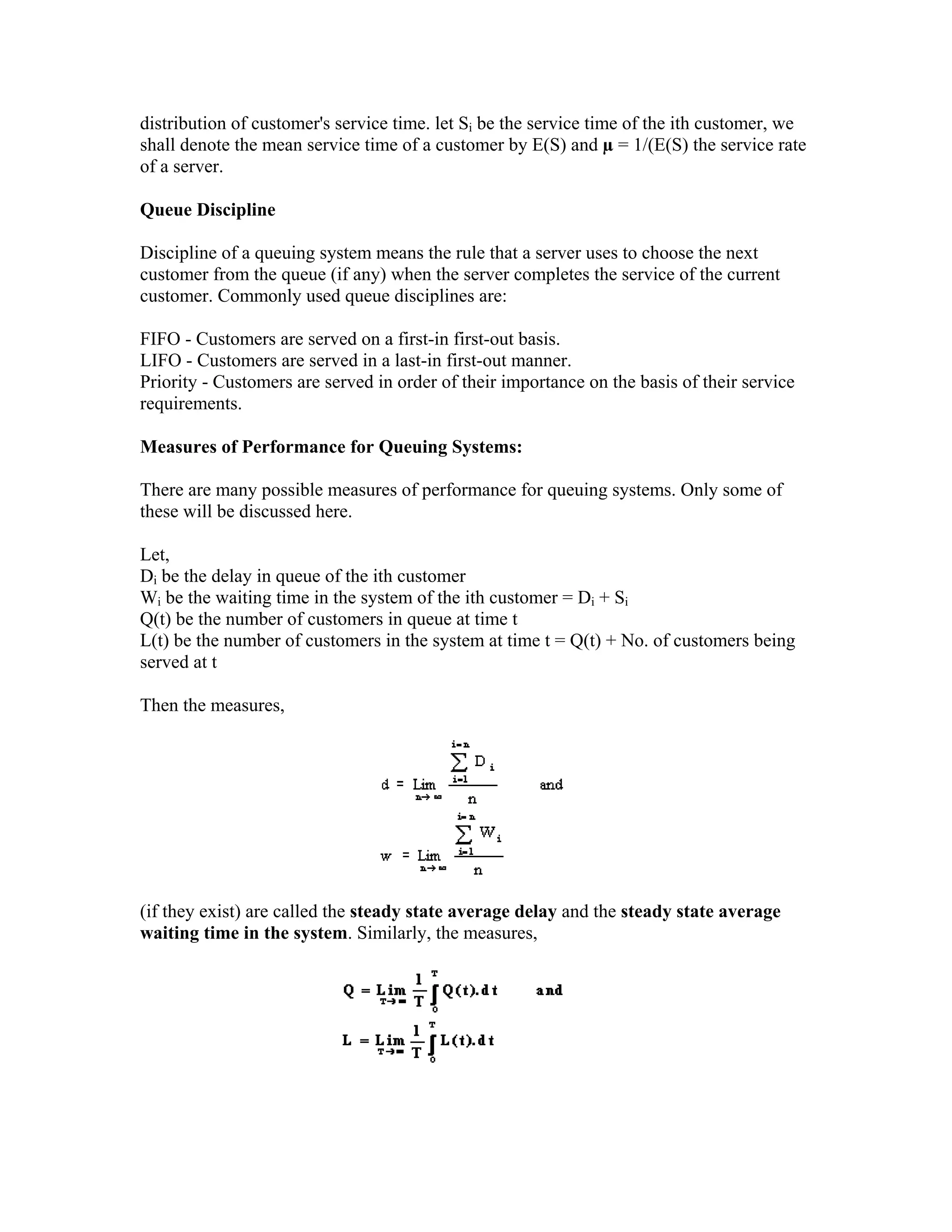 Simple queuingmodelspdf | PDF
