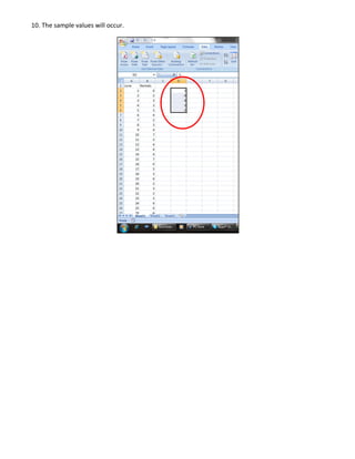 Simple random sample using excel | PDF