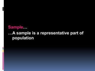 sampling simple random sampling | PPTX