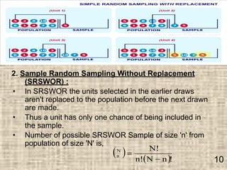 Simple Random Sampling | PDF