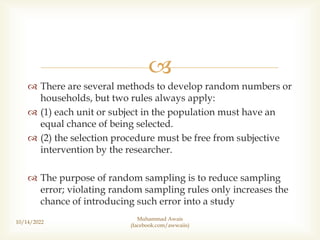 Simple Random Sampling Technique - Probabiltiy Sampling - Mass Media ...