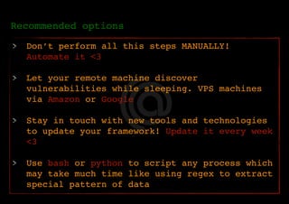 Different Methodology To Recon Your Targets | PPT