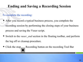 QSpiders - Simple Recording and Configuration of recording options for ...