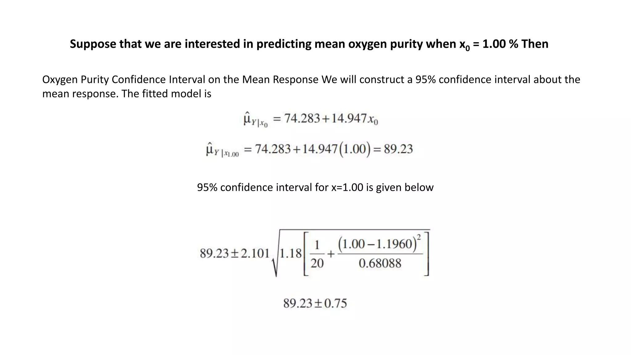 Simple regression analysis | PPT