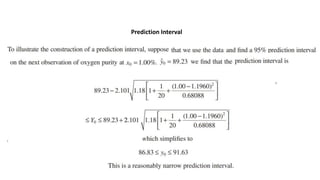 Simple regression analysis | PPT