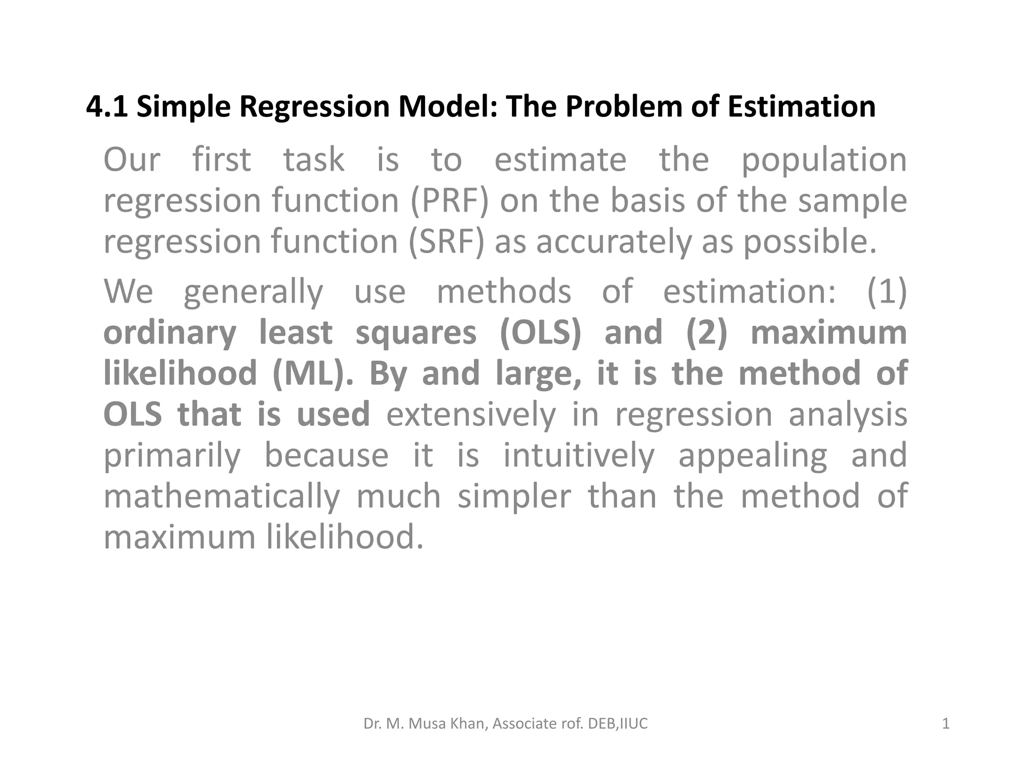 Simple Regression Analysis(Estimation).pdf