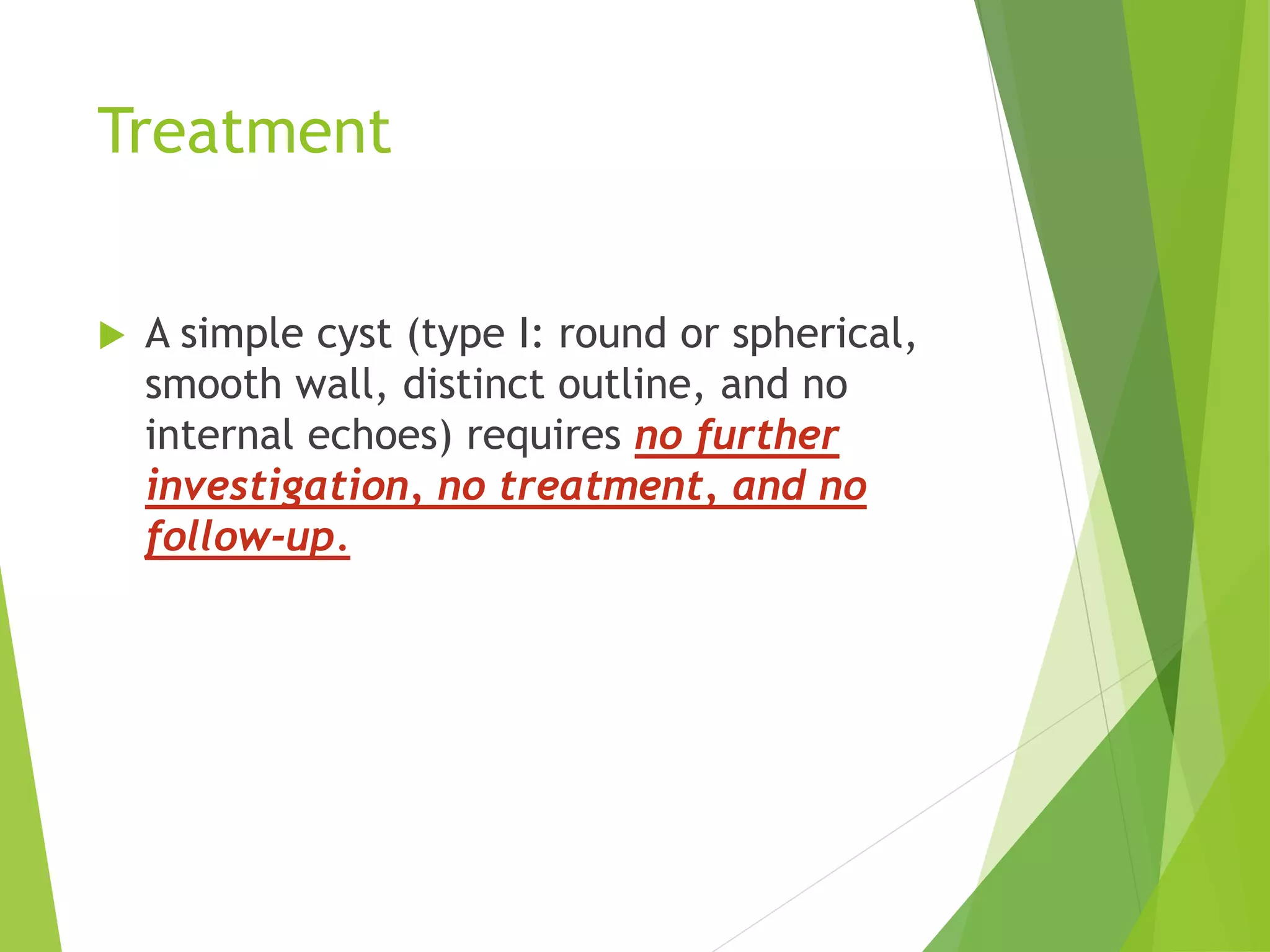 Simple renal cysts | PPTX