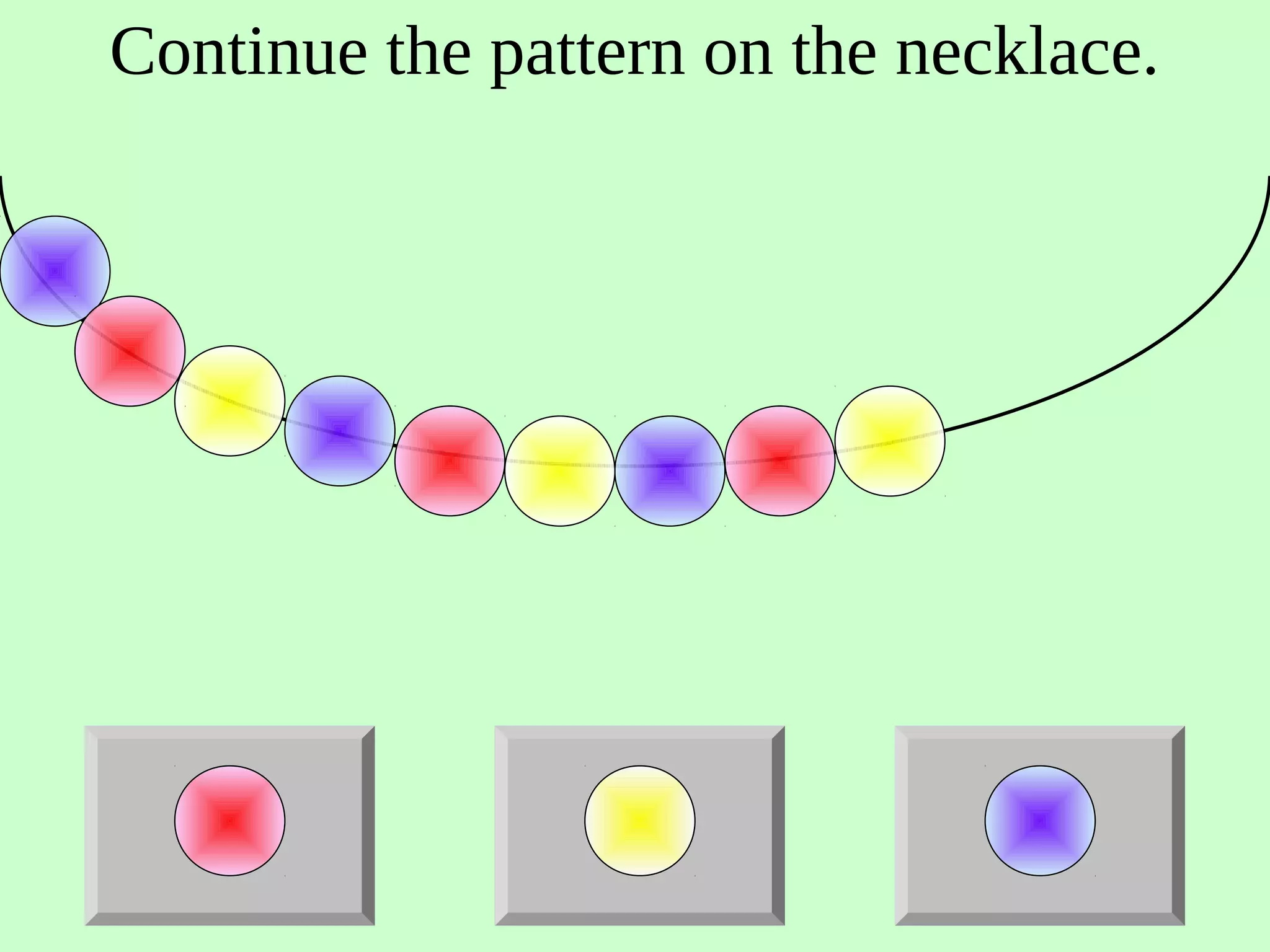 Simple repeating patterns 4a j | PPT