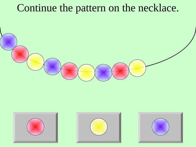 Simple repeating patterns 4a j | PPT