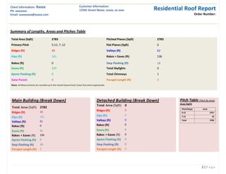 Residential Roof Report | PDF | Landscaping | Home & Garden