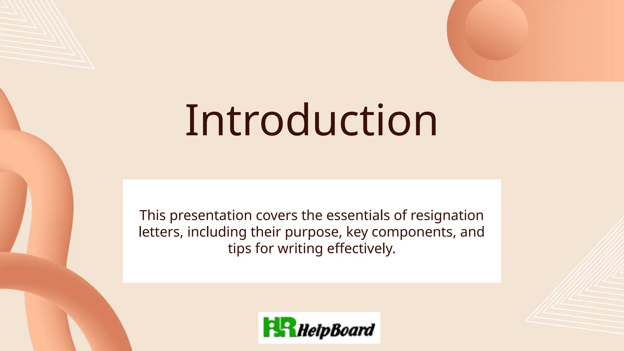 Simple Resignation Letter, Resignation Letter Sample | PPT