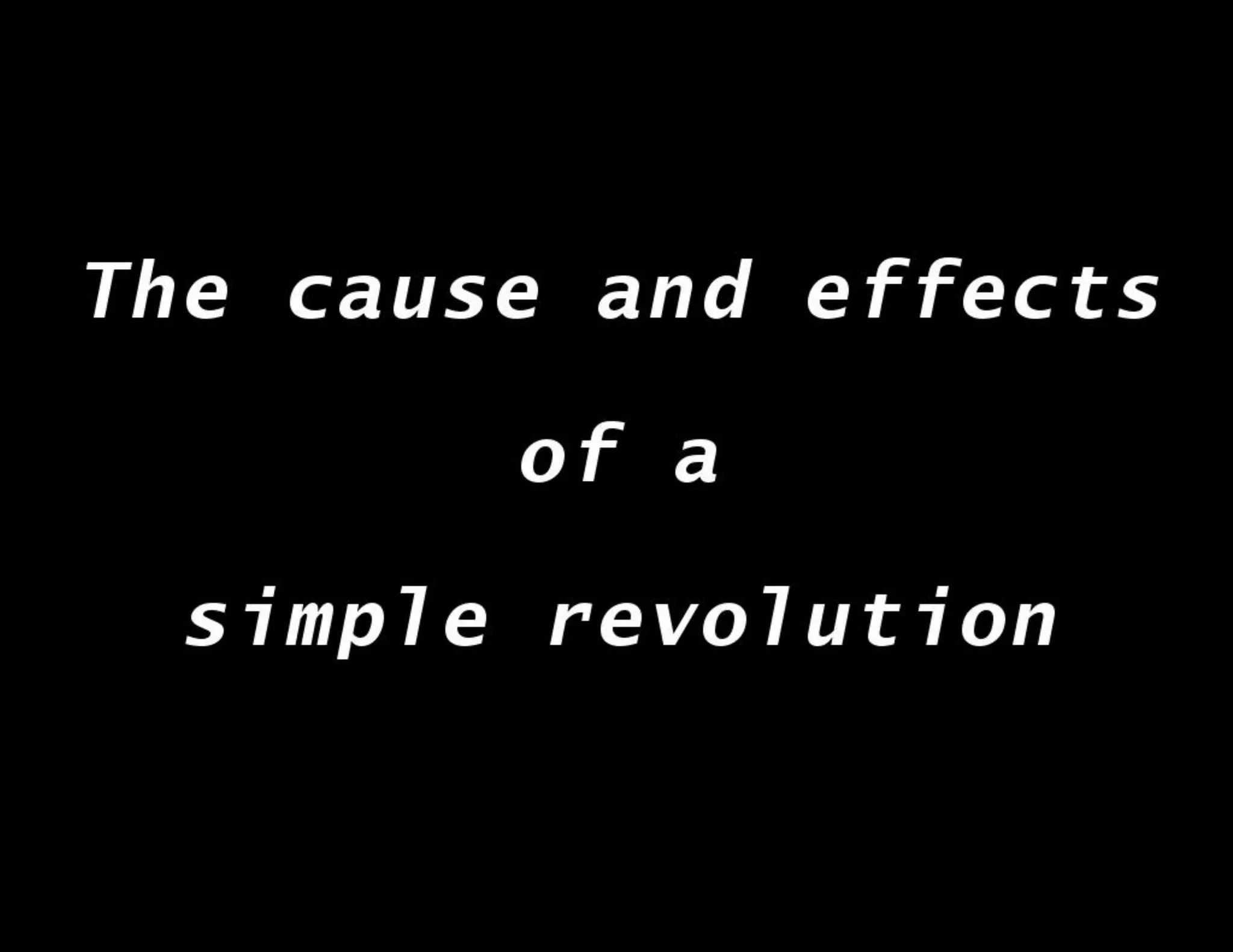 Simple Revolution | PDF