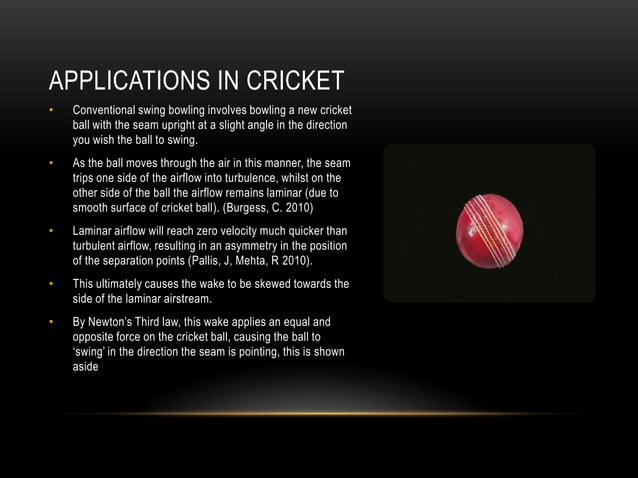 Physics of a Cricket Ball | PPTX