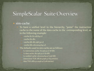 Simple Scalar Simulator of ACD Familiariation Labratory Manual | PPTX