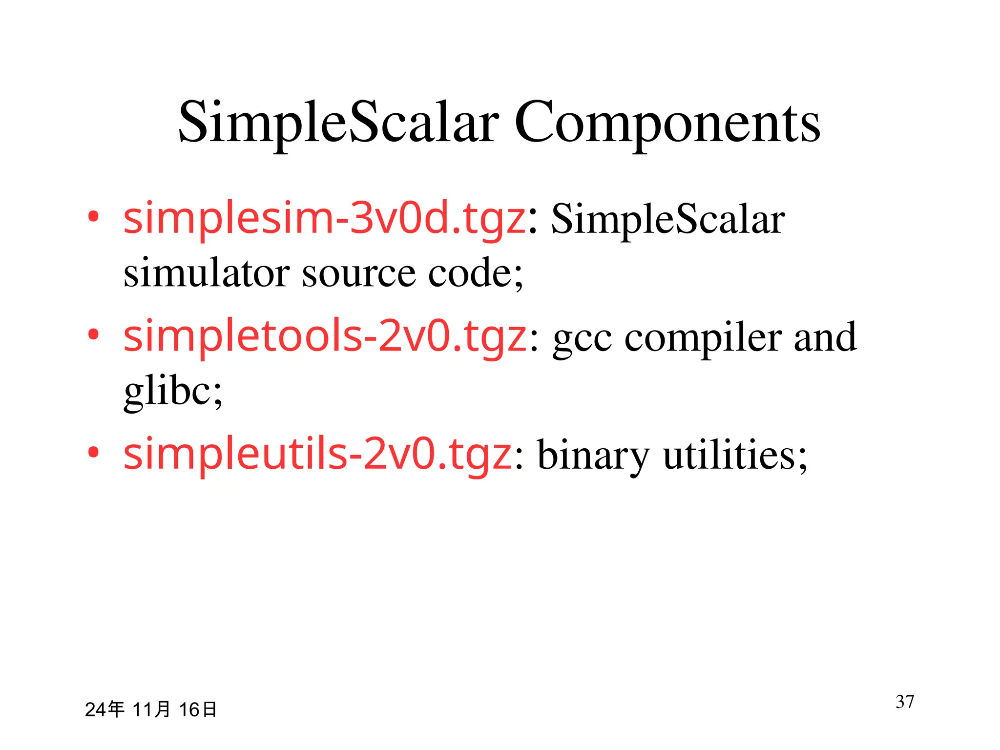 Simplescalar Overview- a Superscalar.ppt