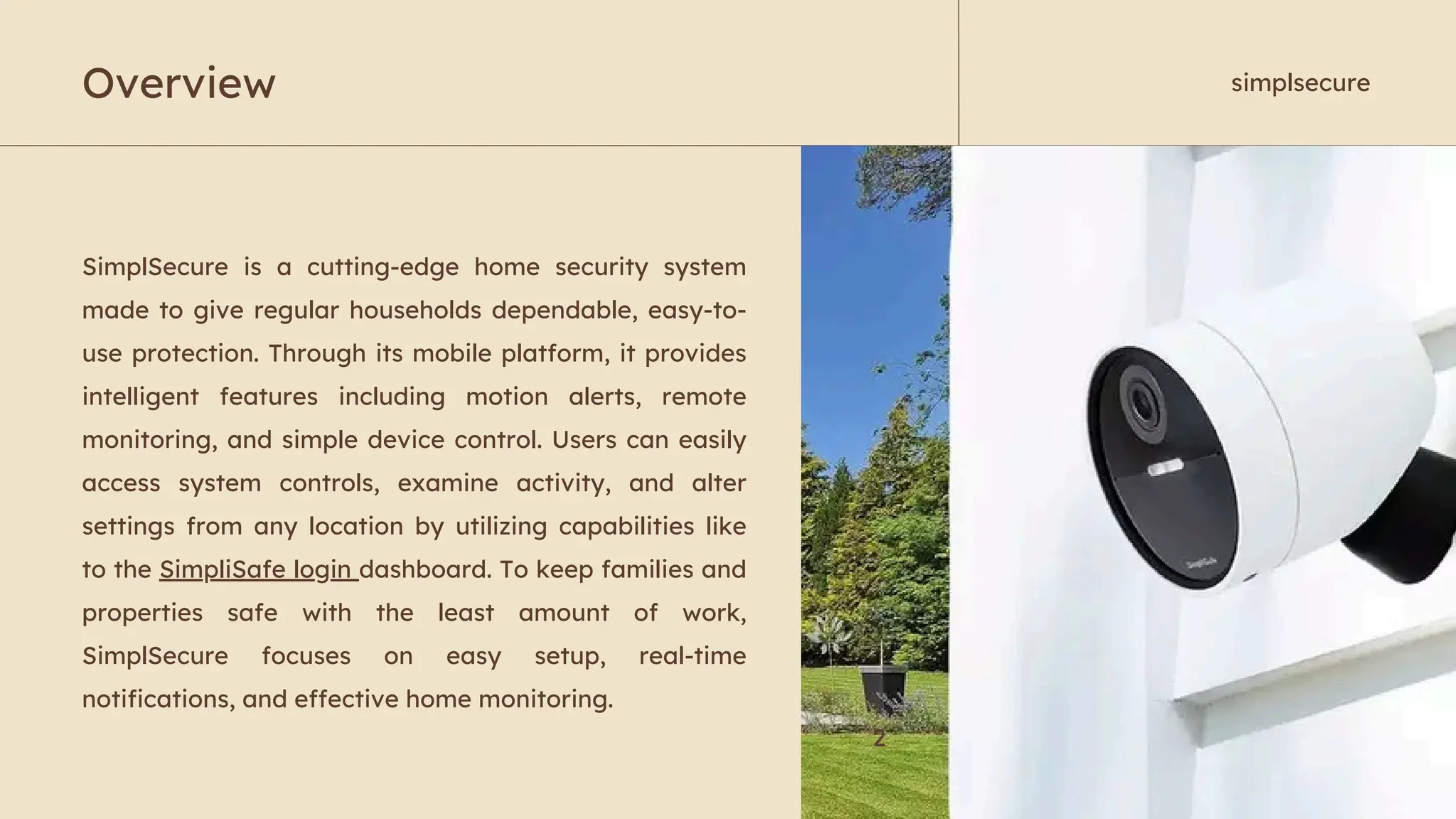step by step guide for simplisafe setup. | PDF