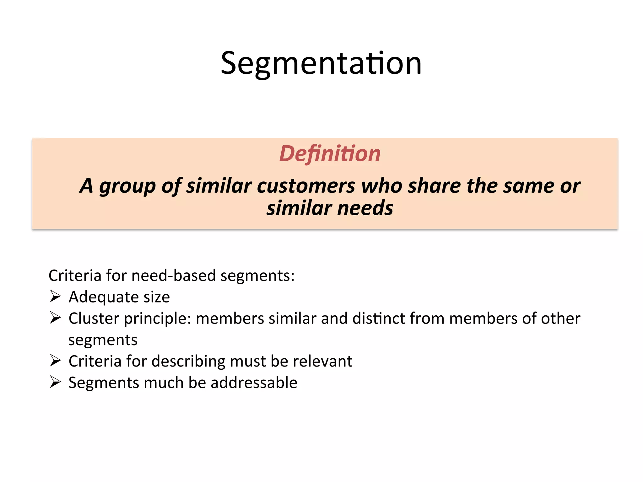 Simple Segmentation Method for Marketers | PDF