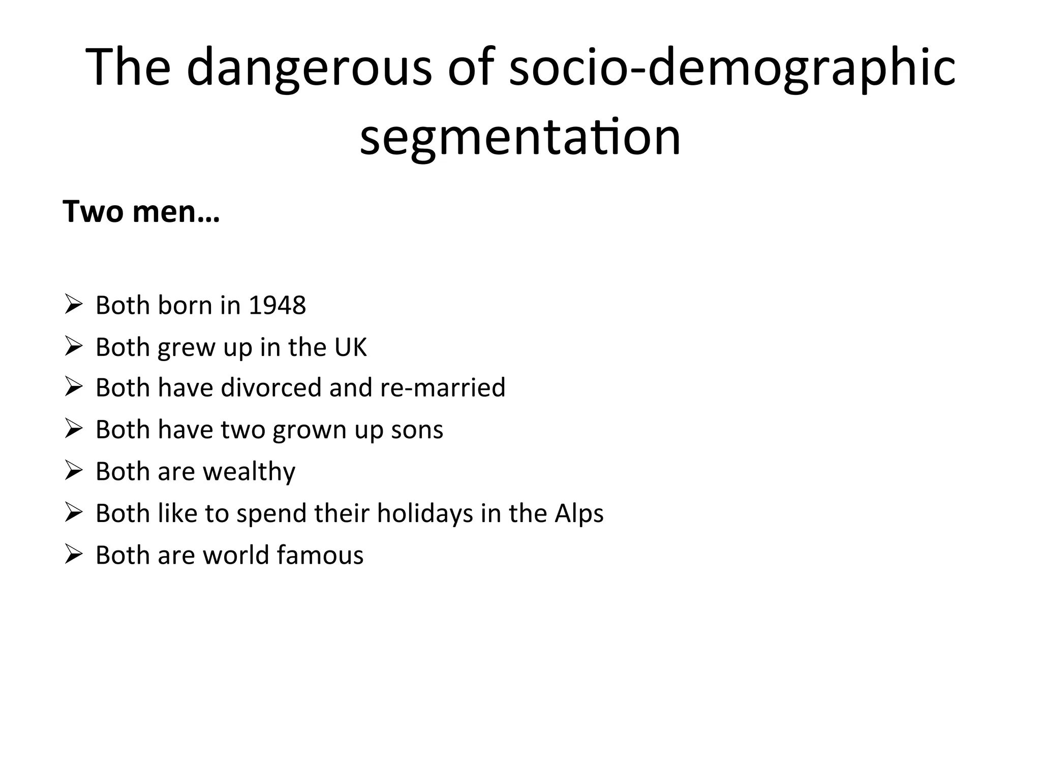Simple Segmentation Method for Marketers | PDF